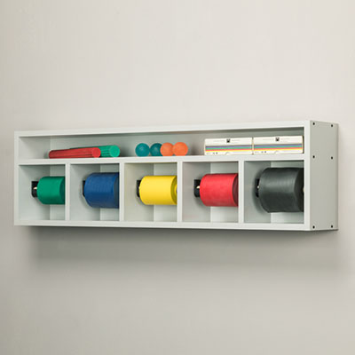 Exercise Band and Tubing Storage Racks