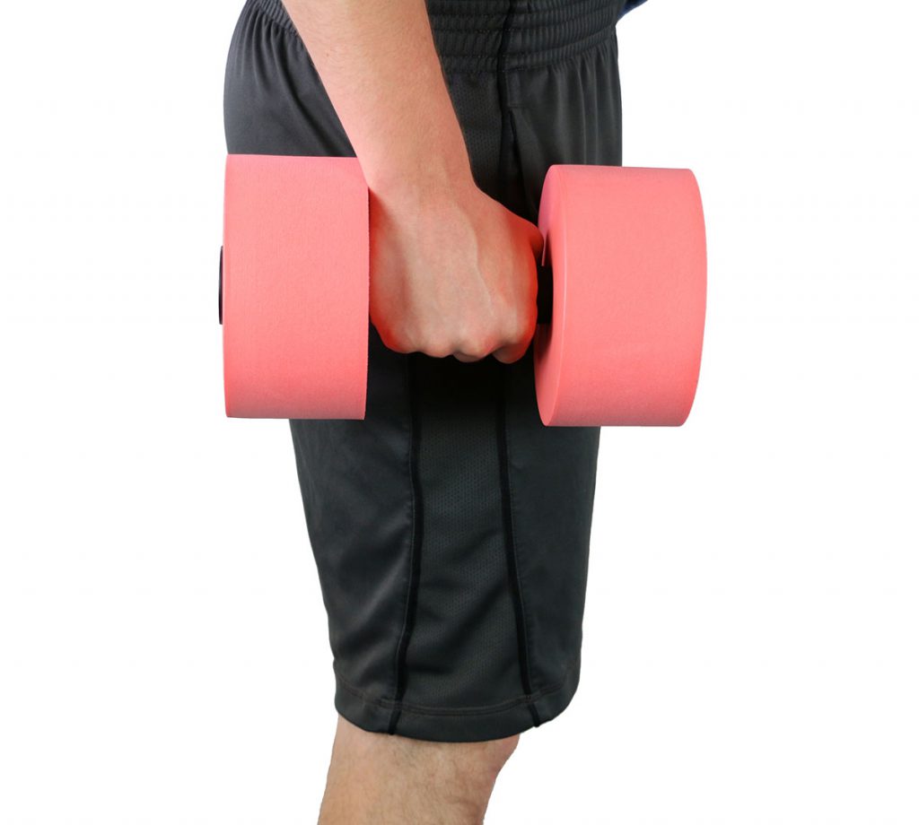 Exercising with Aquatic Hand Bars - Fabrication Enterprises