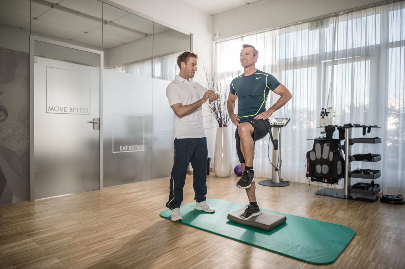 Exercises you Can Do with an AIREX® Balance Pad - Fabrication Enterprises